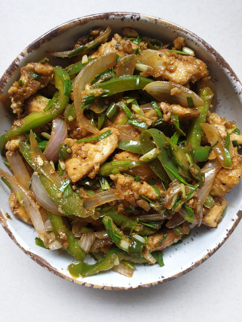 Capsicum Stir Fry Chicken – Simrun Chopra